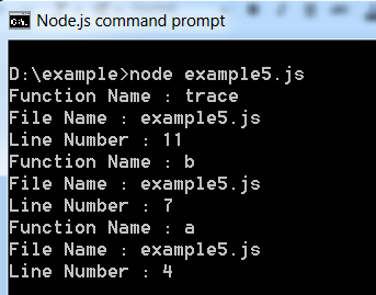 Get Call Stack Information in NodeJS - Coding Defined
