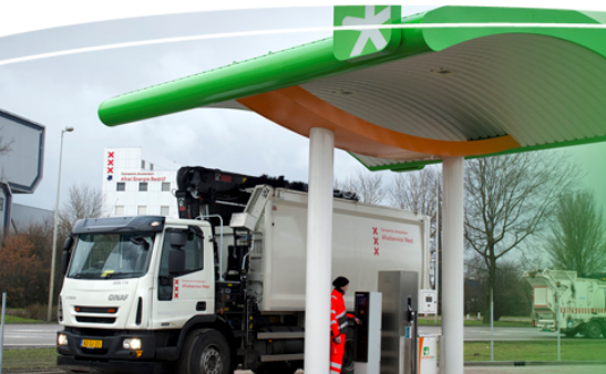 Opening eerste Groengas-tankstation in Delft - Energienieuws