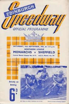Speedway Archive: 1963 Timeline September