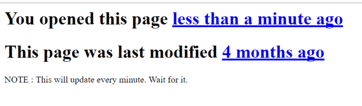 Jquery Timeago Plugin Implementation using PHP. | SKPTRICKS