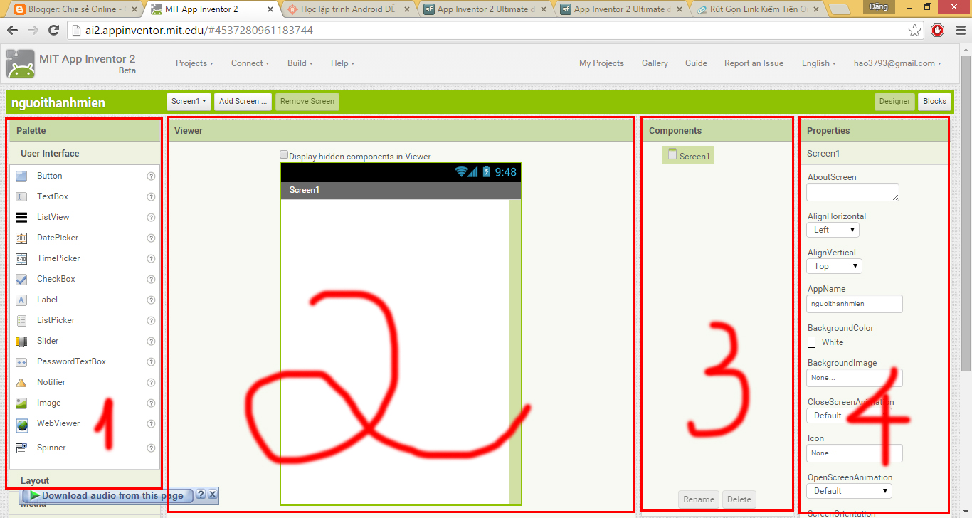 MIT APP INVENTOR 2 Server OFFLINE (Updated)- Tạo ứng dụng / Game ...