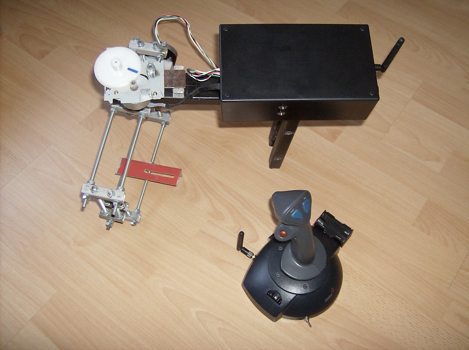 Méhes Electronic Solutions: Camera crane control