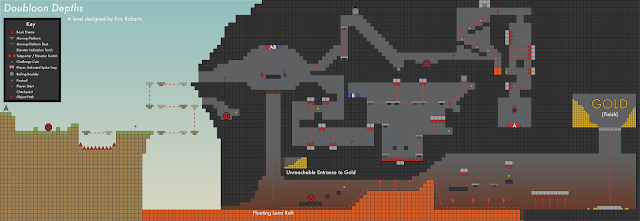 Eric Roberts (feat. Art): Platformer Level Design - First Pass