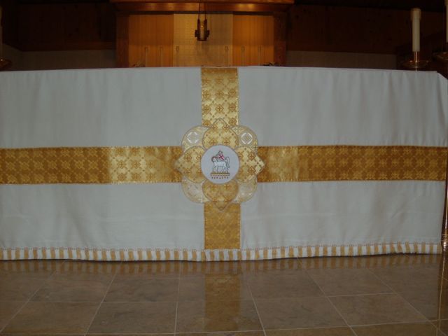 Catholic Embroidery: Project: Easter Altar Frontal
