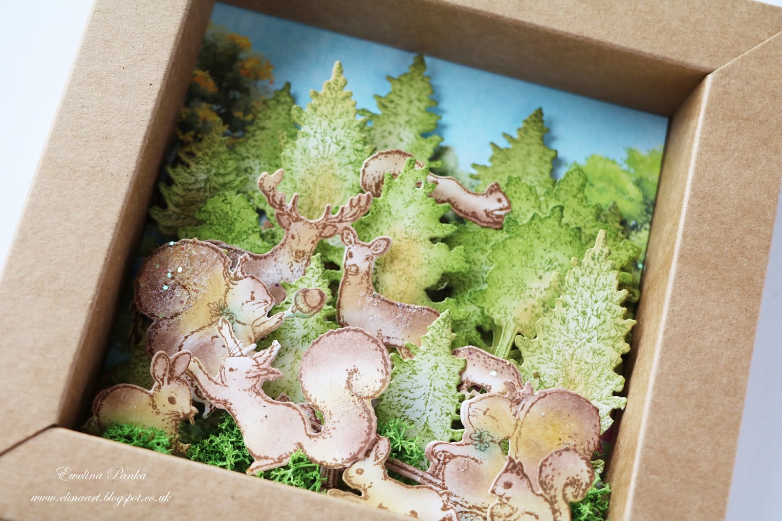 Elina Cardmaking Hobby: Fun in the Forest- Heartfelt Creation DT