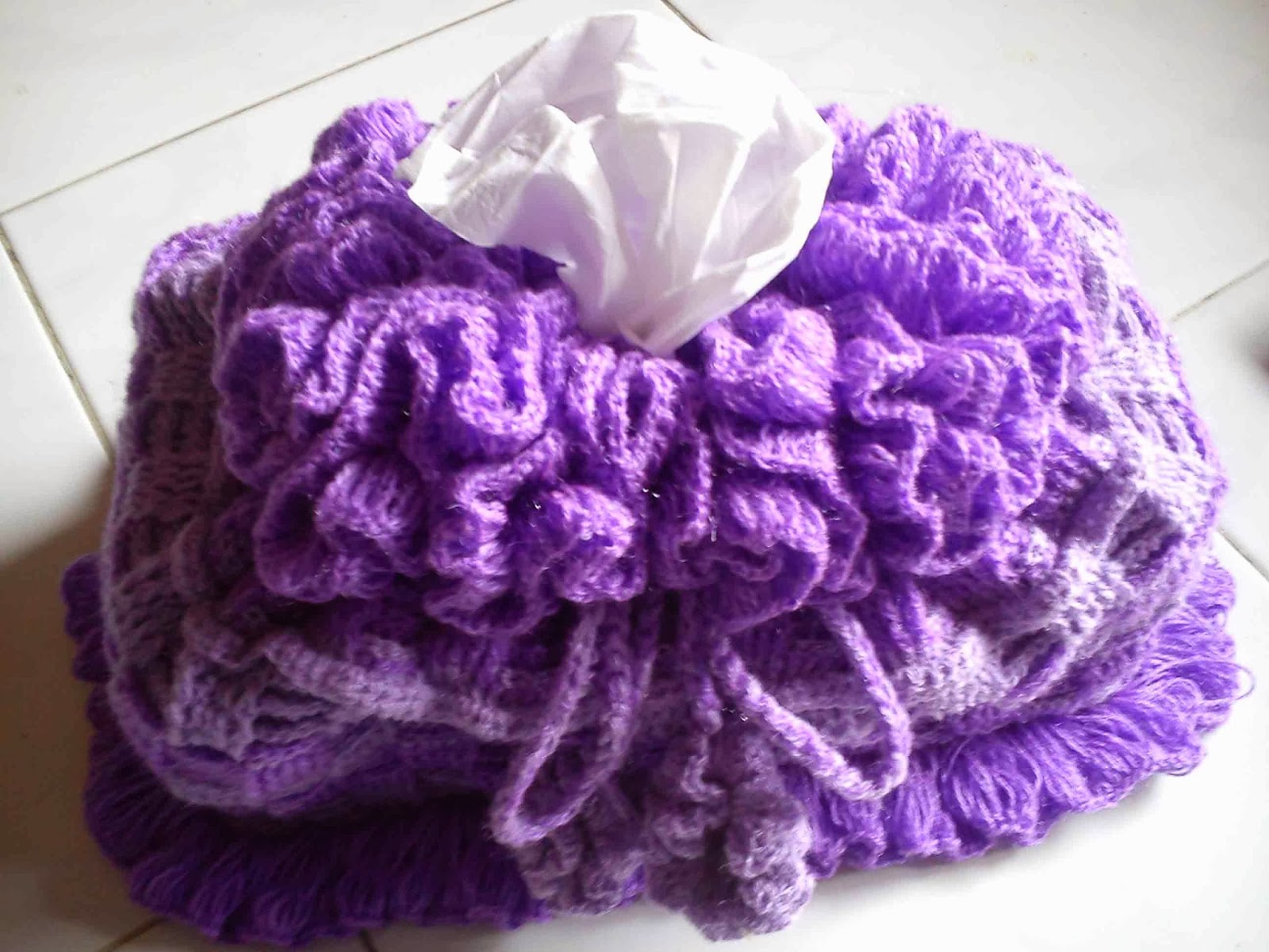 Kerajinan Tangan Rajut INDONESIA: Rajutan Tempat Tisu