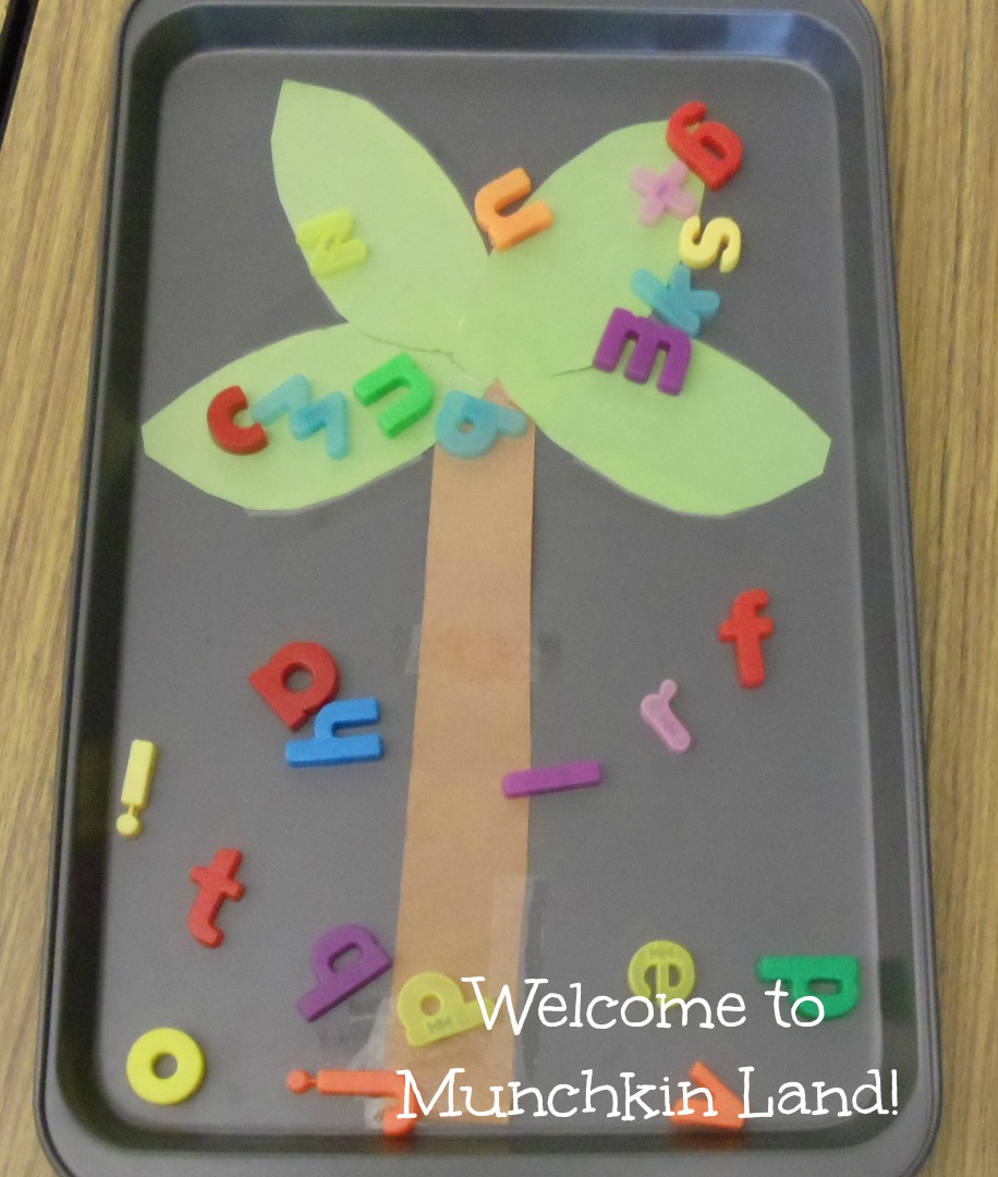 Munchkin Land!: Name Writing and Chicka Chicka Boom Boom