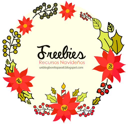 Freebies: Recursos navideños - Mi diamante azul