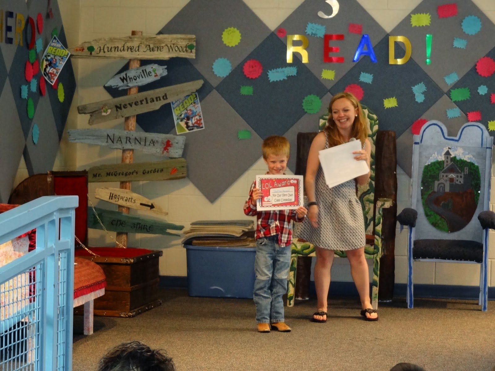 The Heward Family: Kindergarten Awards Ceremony