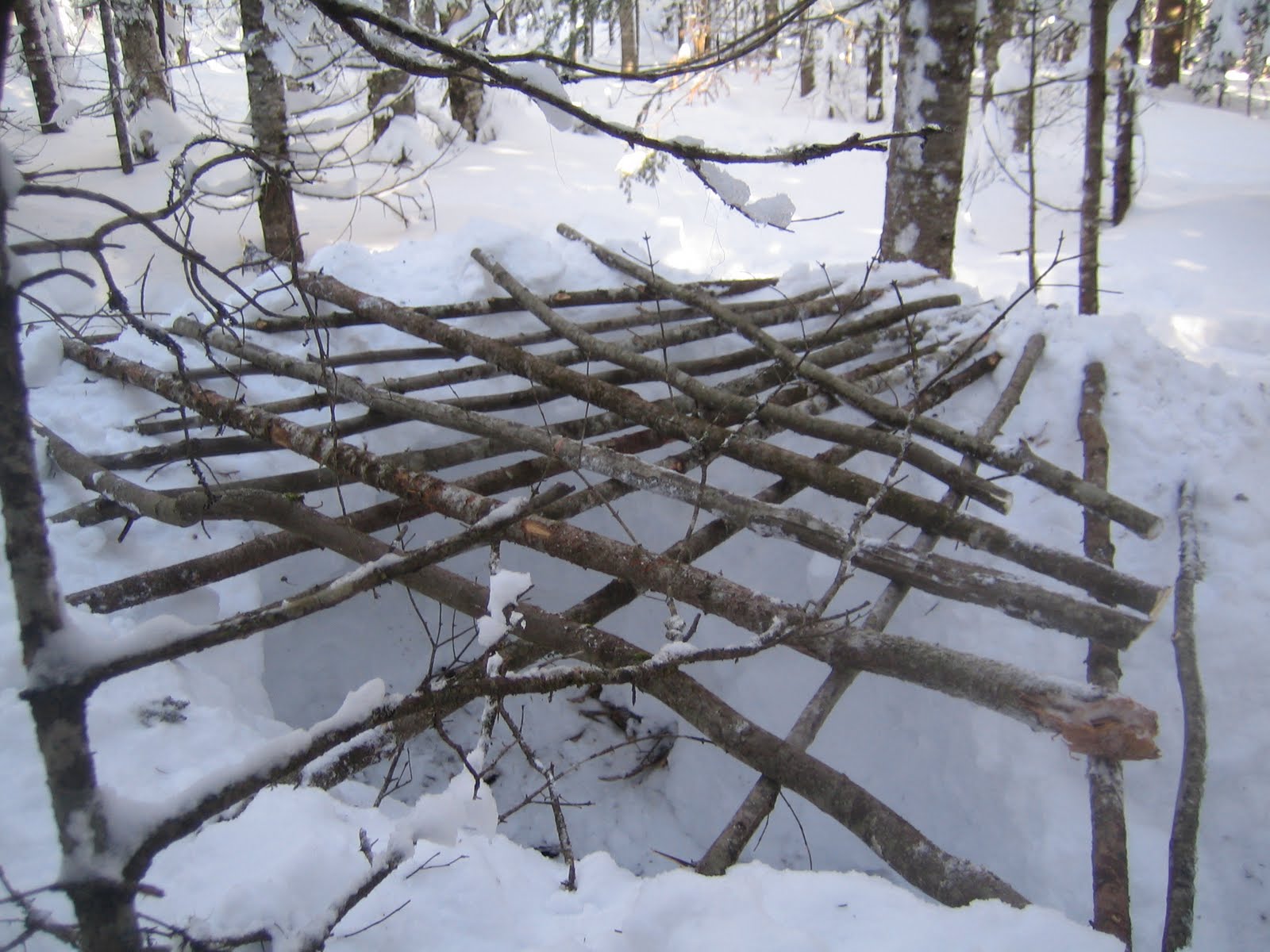 Outdoors in NB: Snow Trench