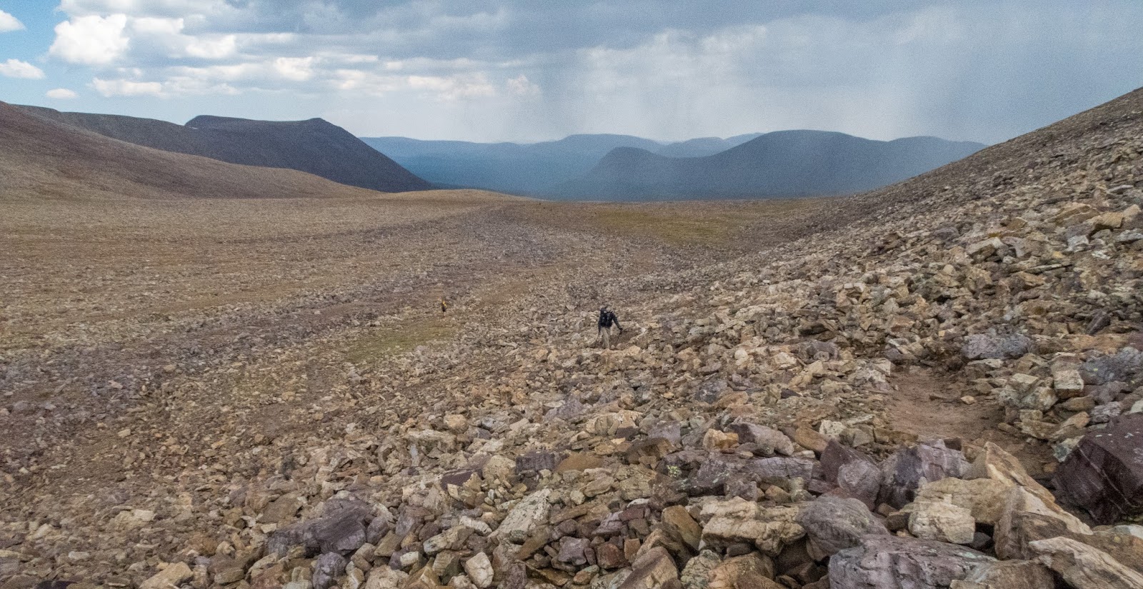 Eric's Hikes: Uinta Highline Trail Day 5: Bowden Lake to Yellowstone Creek