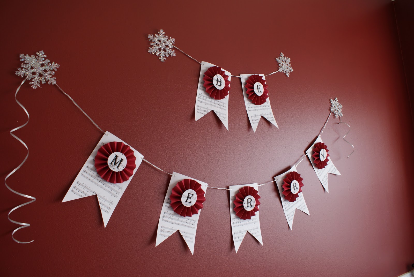 Moments with the Montano's: Christmas Music Banner Tutorial