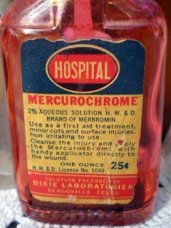 oldfoolrn: Where Did Mercurochrome Disappear To?