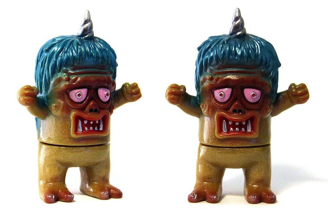 The Blot Says...: Uglier Unicorn Gold Sparkle Edition Vinyl Figure by ...