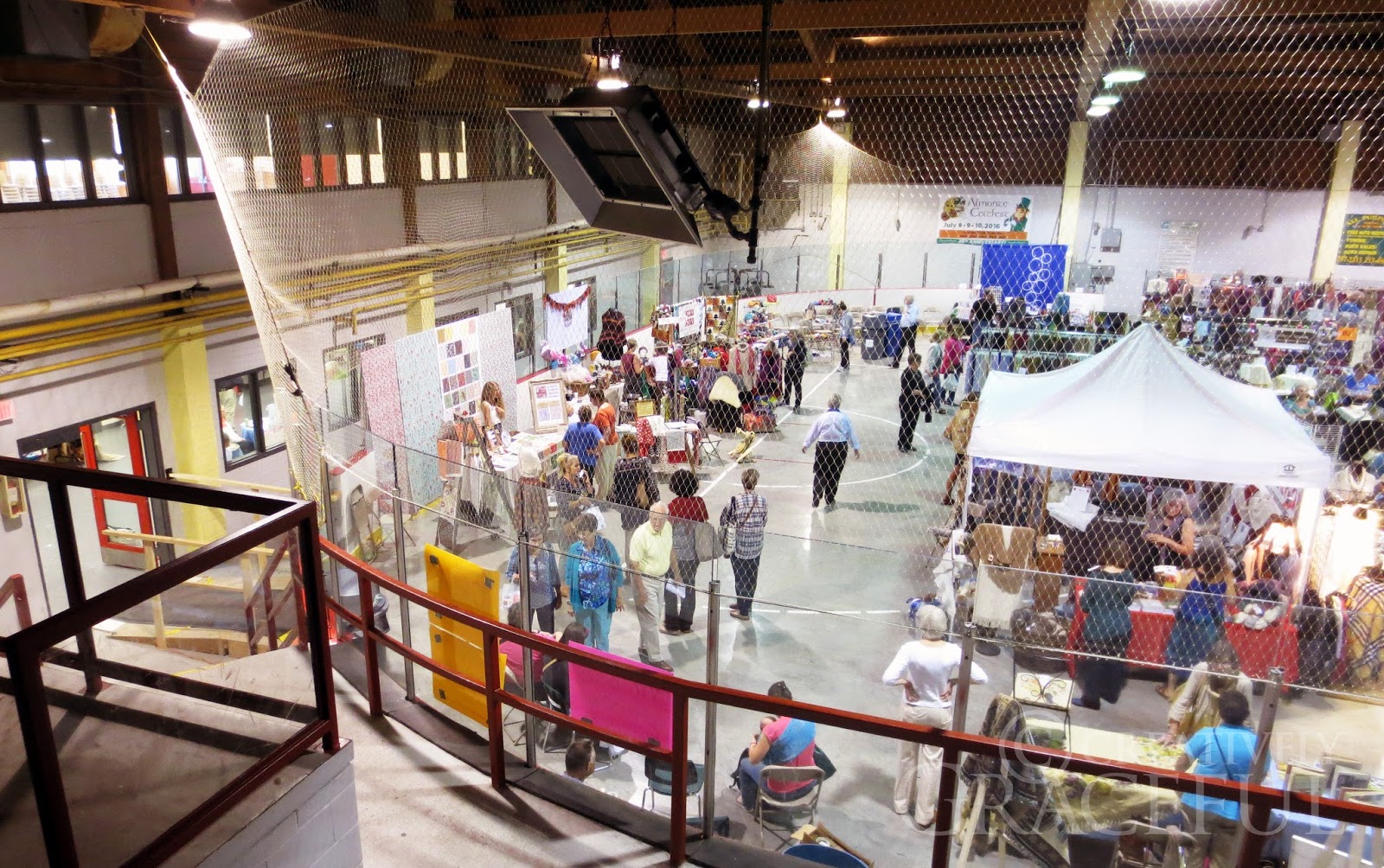 Creatively Graceful: Fibrefest 2016 Booth