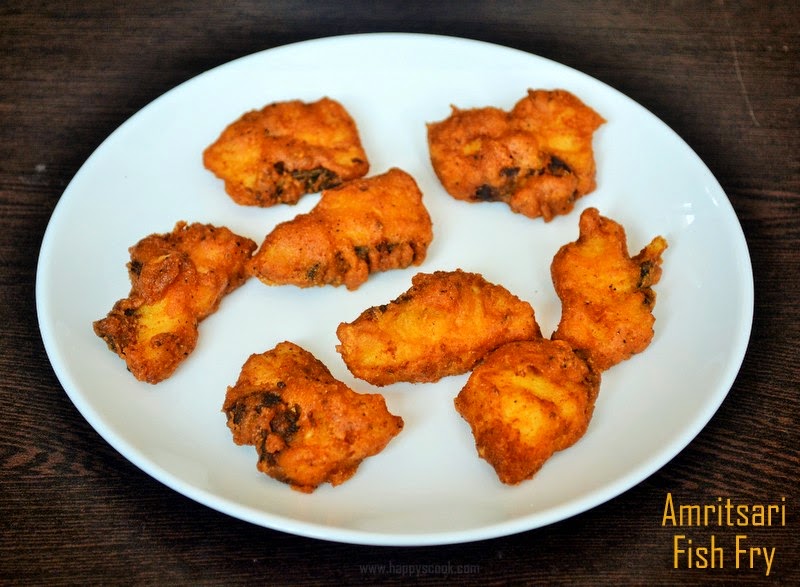 Amritsari Fish Fry | Chef Venkatesh Bhat Recipes - Recipe #2 | Happy's Cook