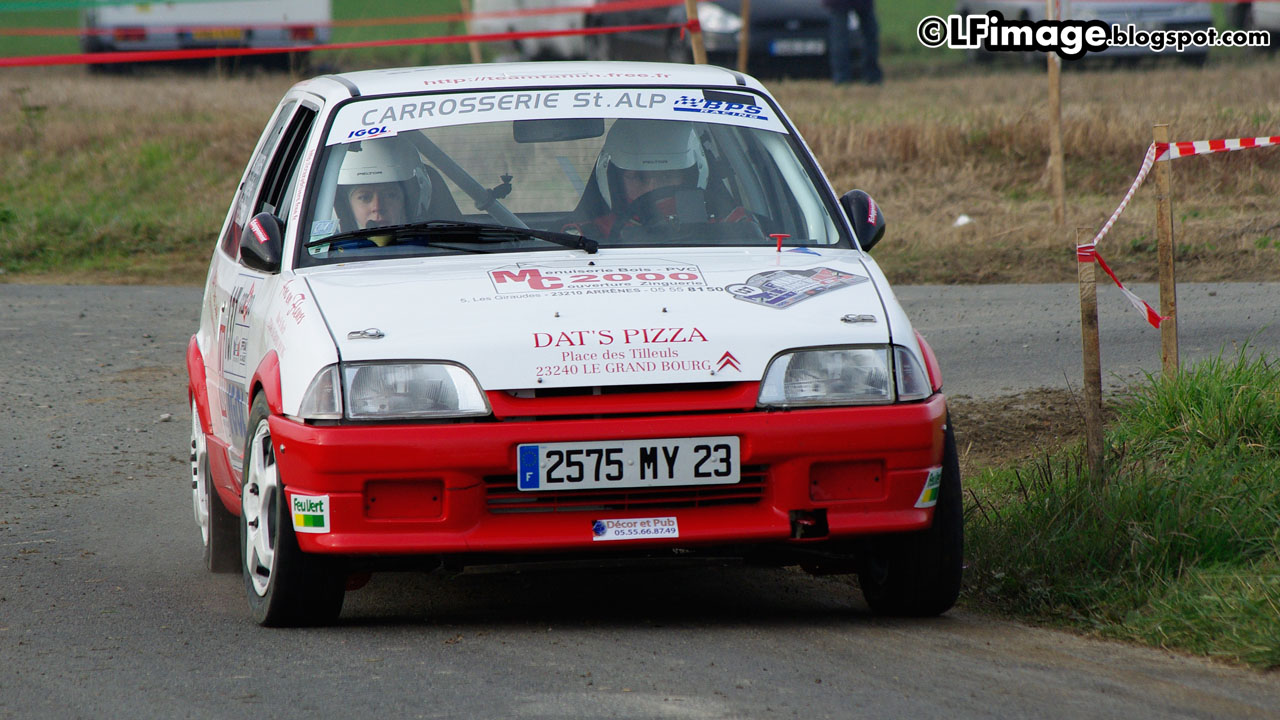 LF image: Citroen AX en rallye