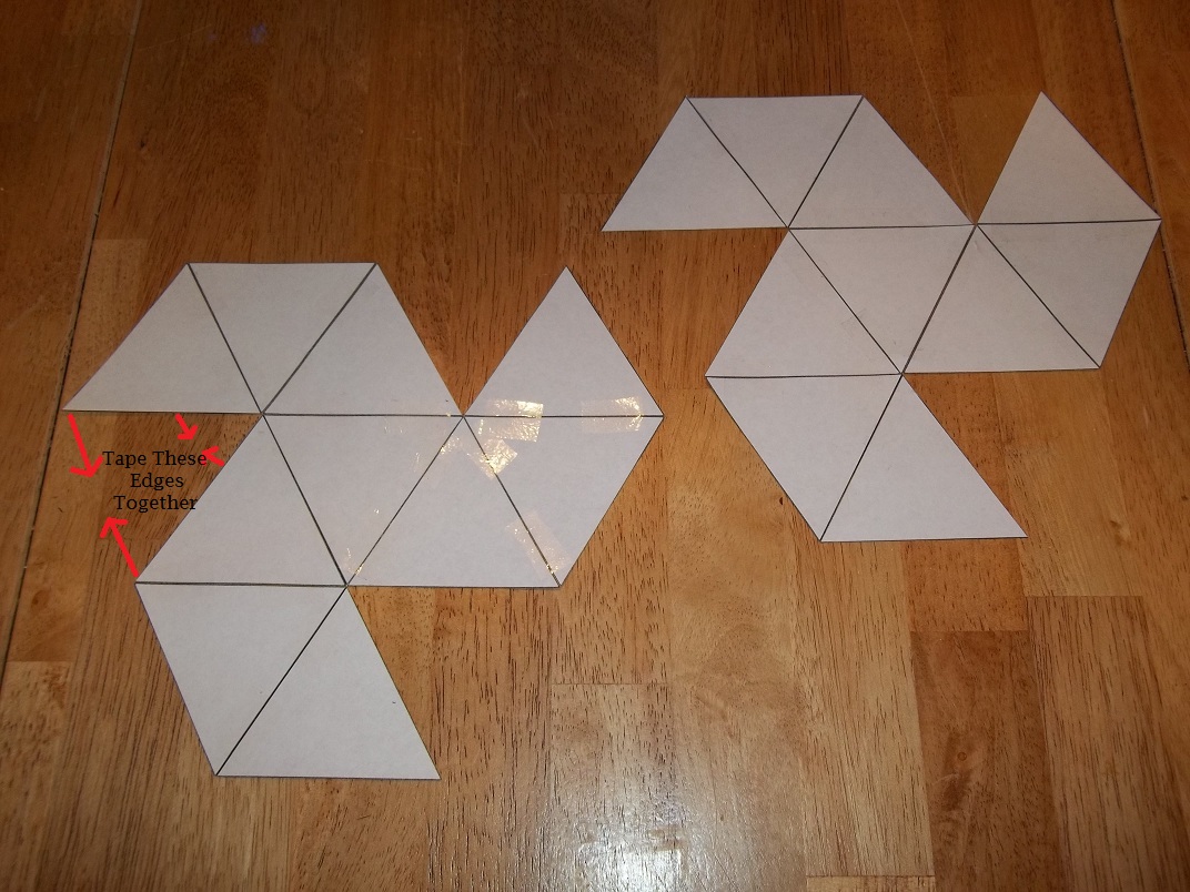 She Creates Stuff: Building an Icosahedron (D20: 20-Sided Die)