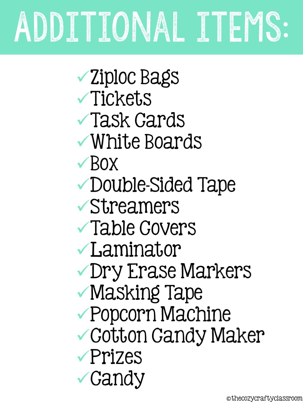 The Cozy Crafty Classroom: Plan a Math Carnival