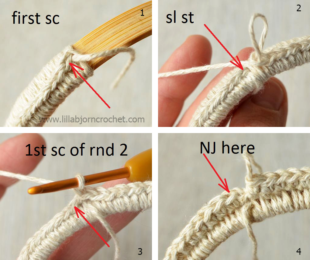 3 Borders Around Embroidery Hoop - Free Pattern | LillaBjörn's Crochet ...