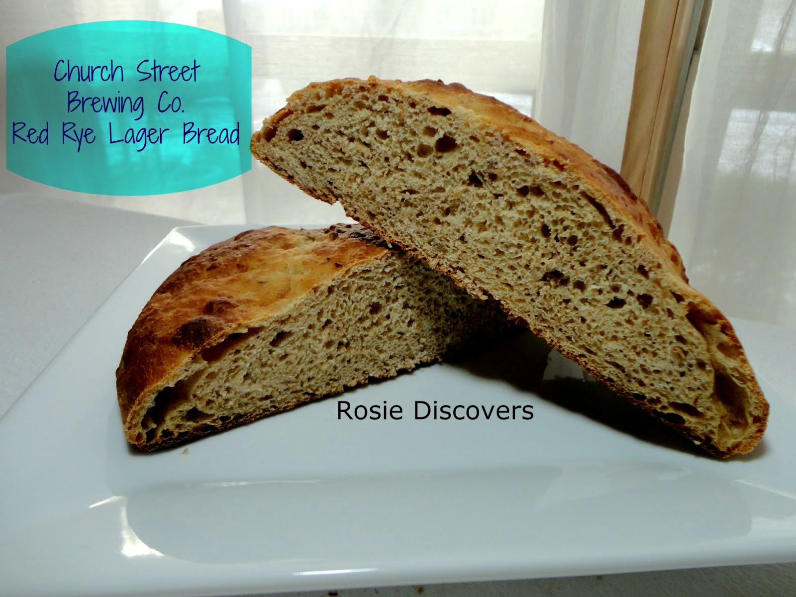 Church Street Brewery Co. Red Rye Lager Bread - Rosie Discovers