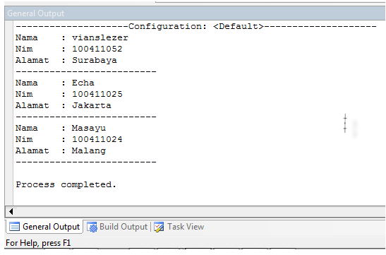 Pemrograman Java Program Array 3 Dimensi Untuk Menampilkan Data Berupa Nama Nim Dan Alamat