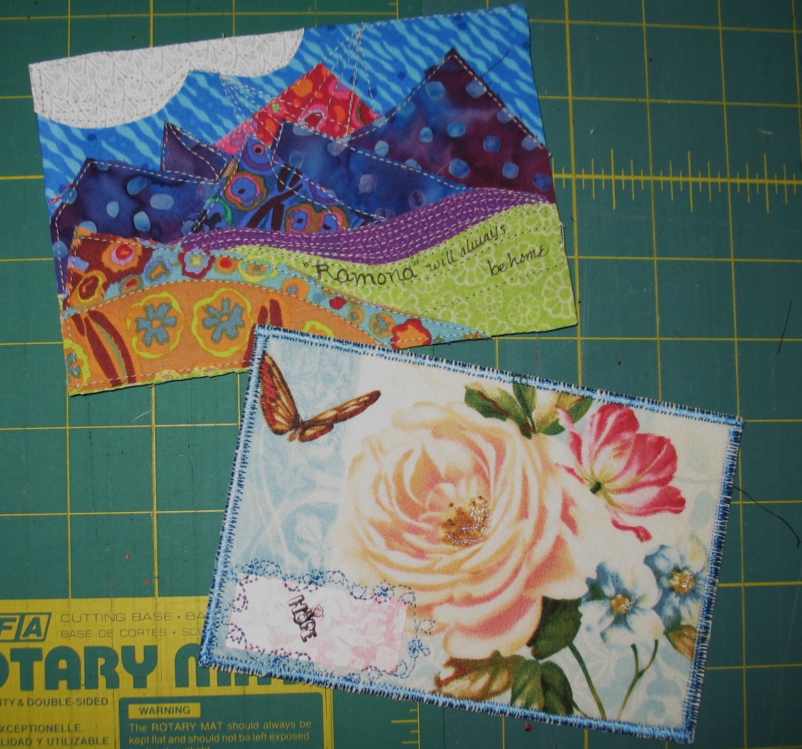 Hemmed In By Him: Postcard 1, 2, 3's-An Easy Postcard Tutorial