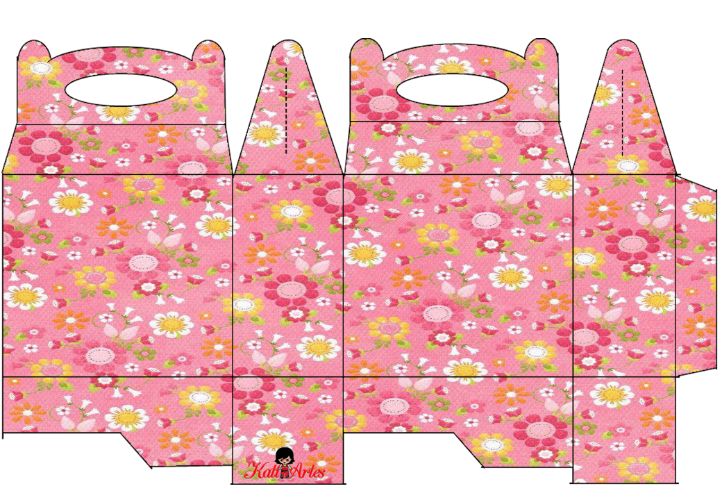 Flowers: Free Printable Lunch Box. - Oh My Fiesta! in english