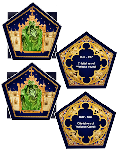 The Empty Suitcase: Chocolate Frog Cards