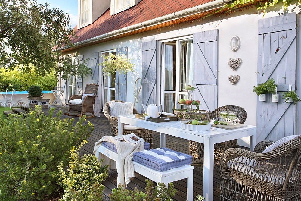 Decoração Cottage é o charme dessa casa!