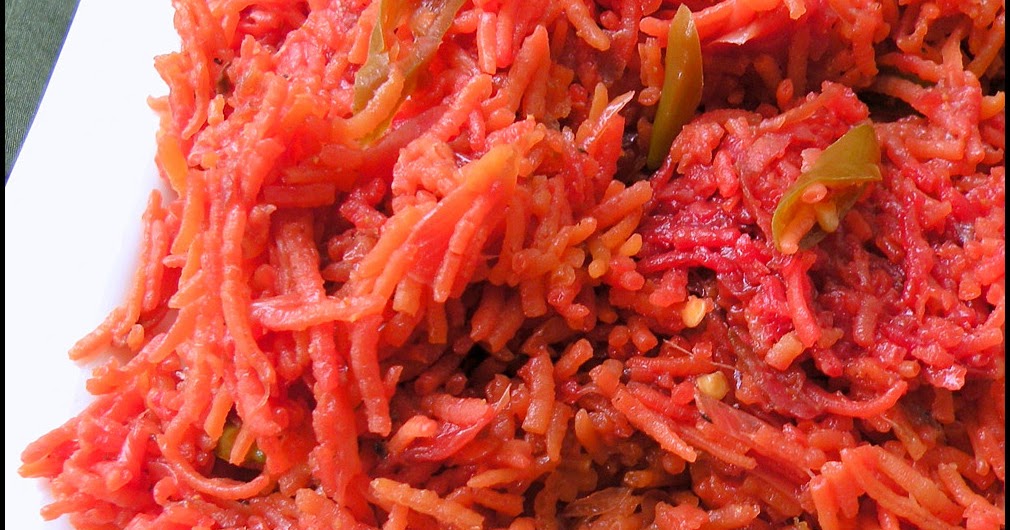 MM's Kitchen Bites: Beetroot Rice...marching to the beet