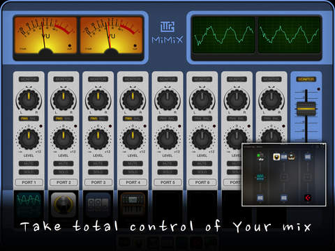 MATRIXSYNTH: MiMiX - Mixer for Audiobus