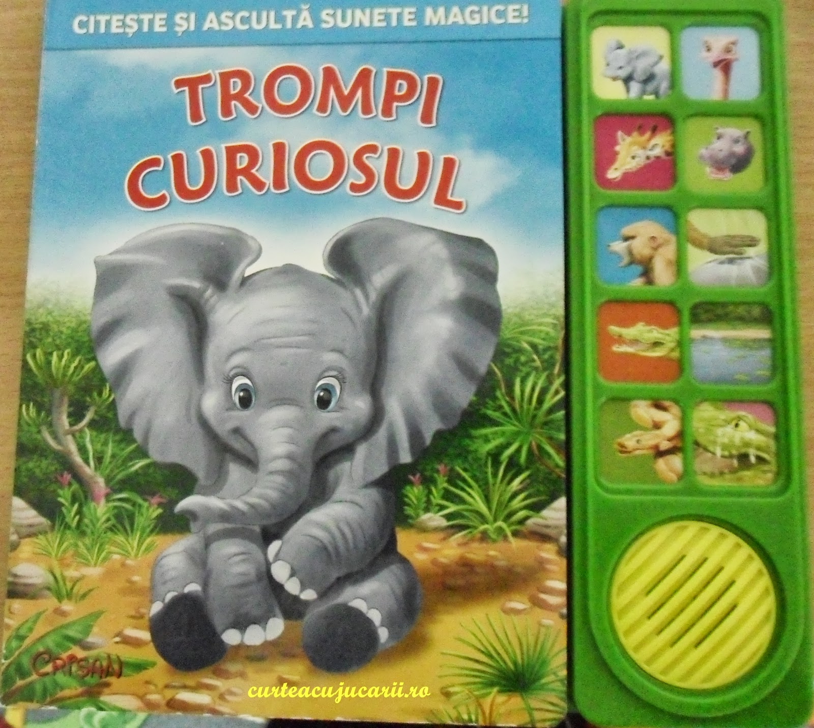 Curtea cu jucării: În junglă - Elefantul