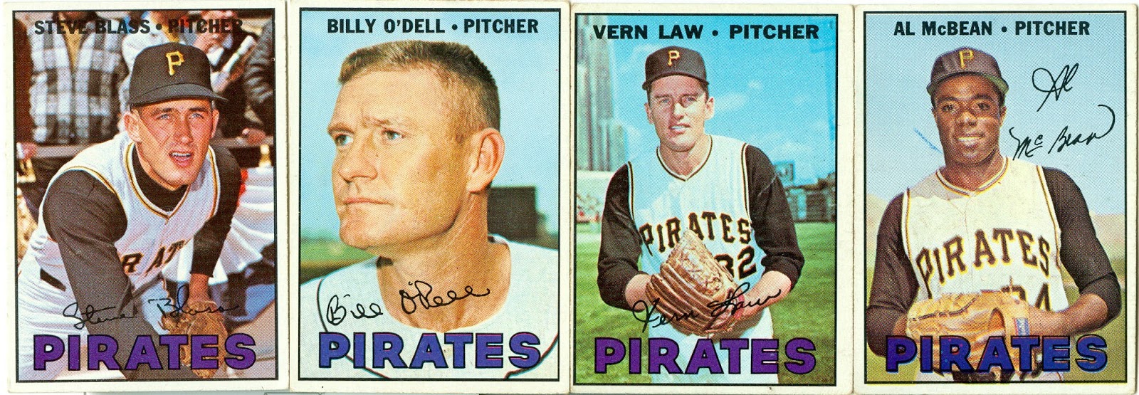 1967 Topps Baseball: The 1967 Pirates