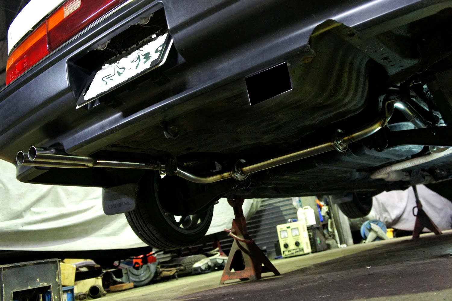 proper auto customs BLOG: exhaust EF-CIVIC