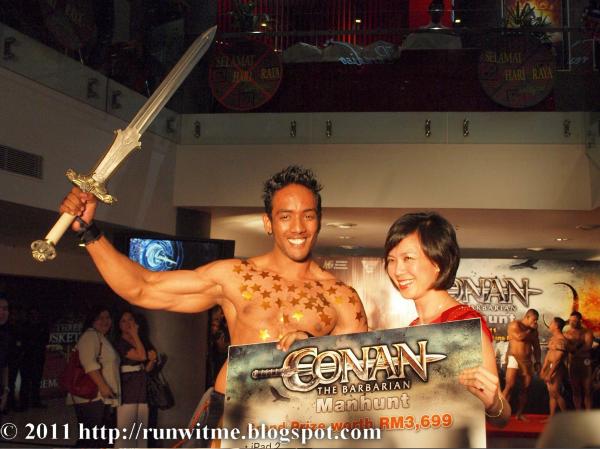 RUNNING WITH PASSION: Conan The Barbarian Manhunt @ GSC Signature, The ...