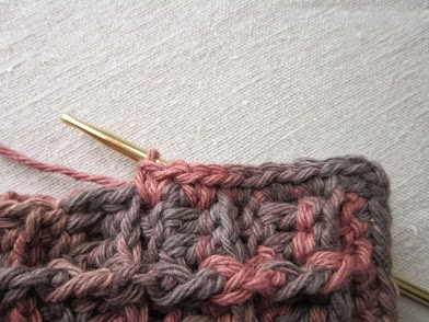 Miss Abigail's Hope Chest: Tutorial: Brown Waffle Weave Hot Pads