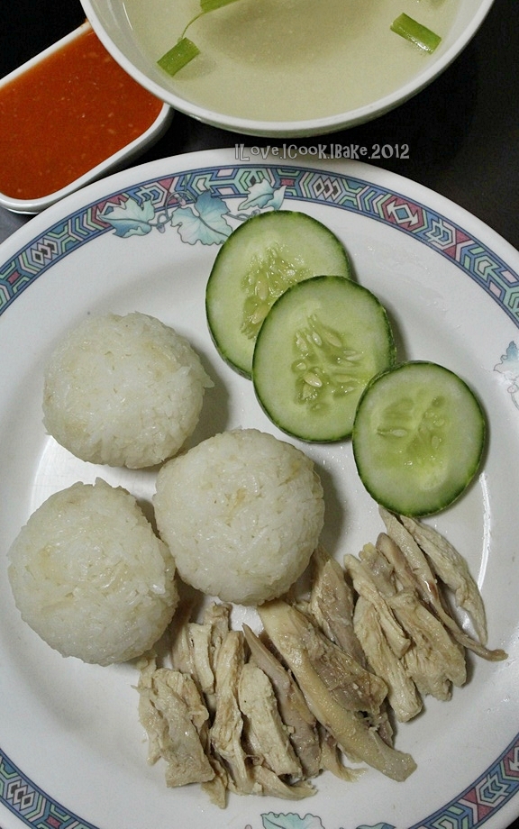 I Love. I Cook. I Bake.: Malacca Hainanese Chicken Rice Balls