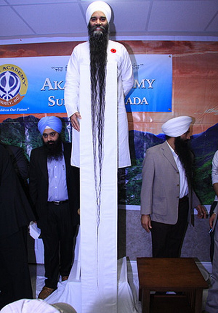 Amazing World Magazine: The longest beard for the Guinness Book of Records