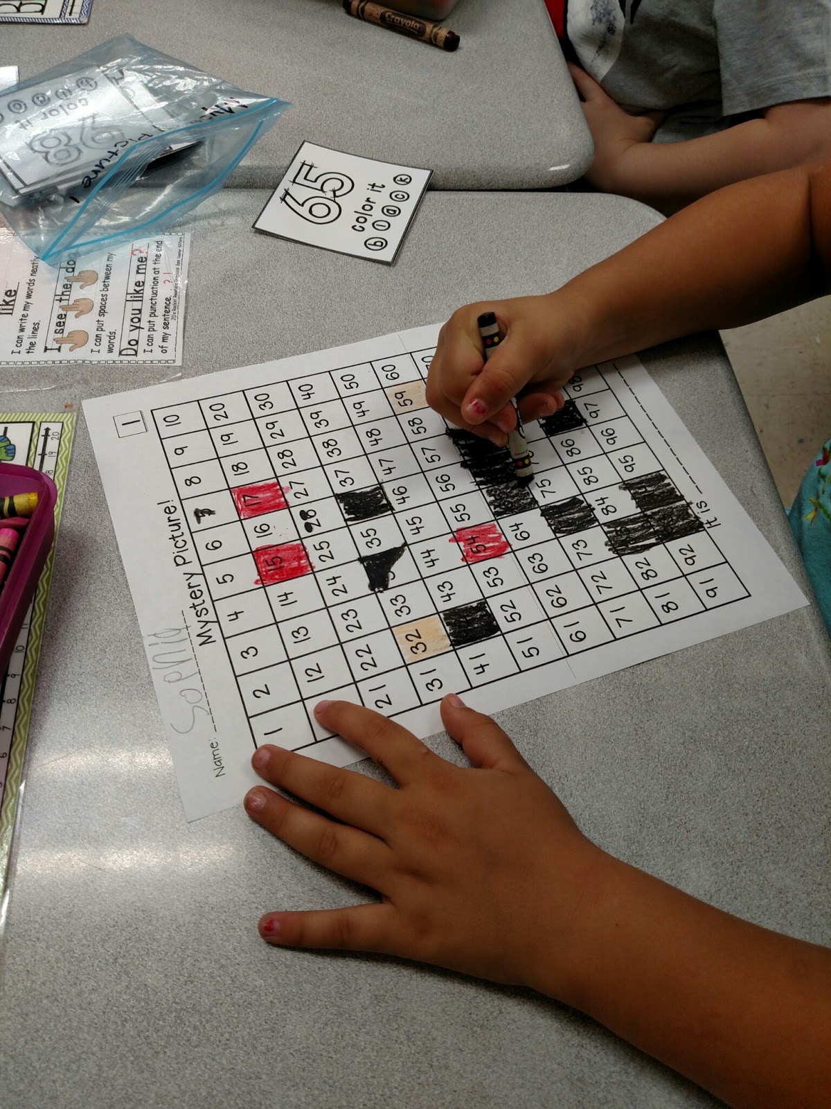 Stomping Through First: Number Grid Ninjas!!