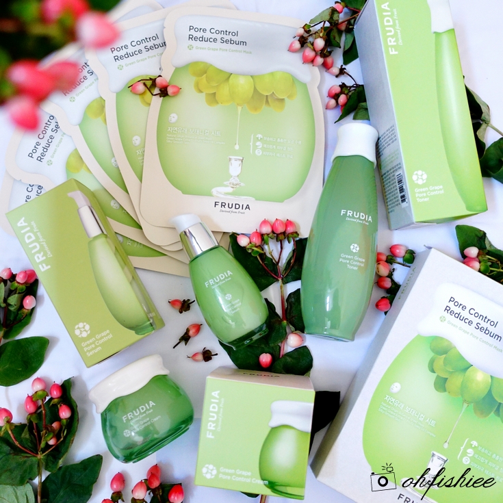 oh{FISH}iee: Review: FRUDIA Korean Pore Control Skincare Series