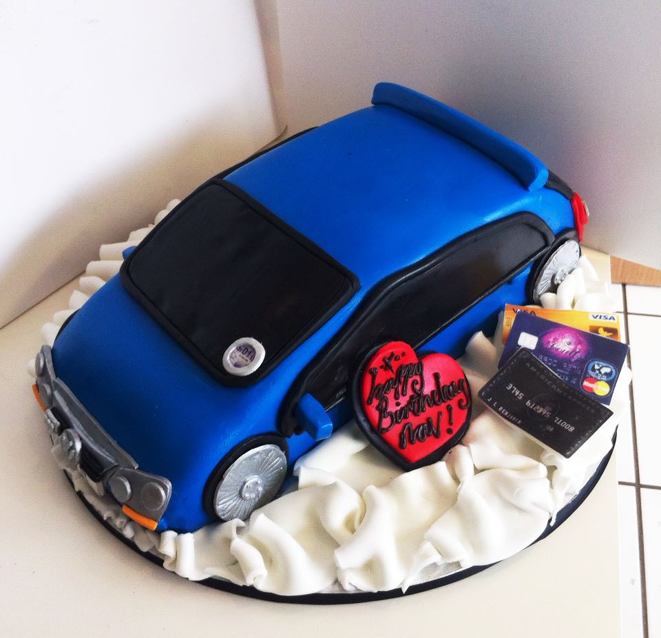 Iced Out Company Cakes!: Golf Gti Car Cake!