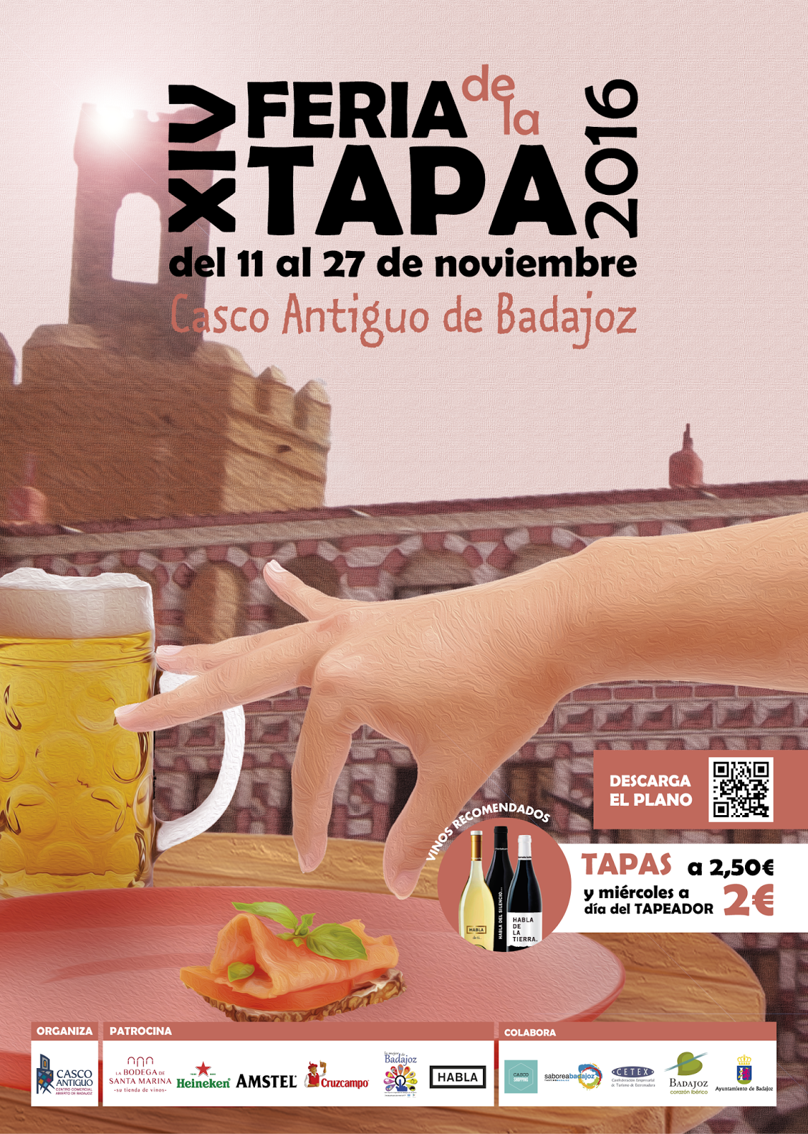 Ruta de la Tapa del Casco Antiguo de Badajoz: XIV Feria de la Tapa
