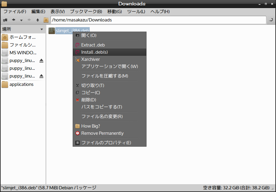 軽量Linux：安定したXenialDogに高速ブラウザ SlimJetを導入する！ : Windowsはもういらない