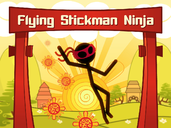 CharlieTramp: Flying Stickman Ninja