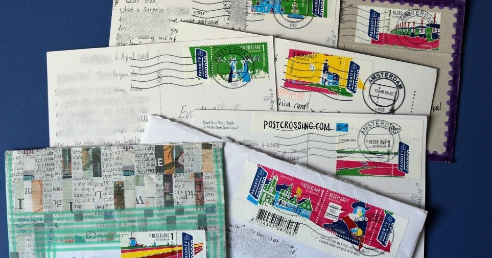 Mail Adventures: Complete Series of Postcrossing Stamps!