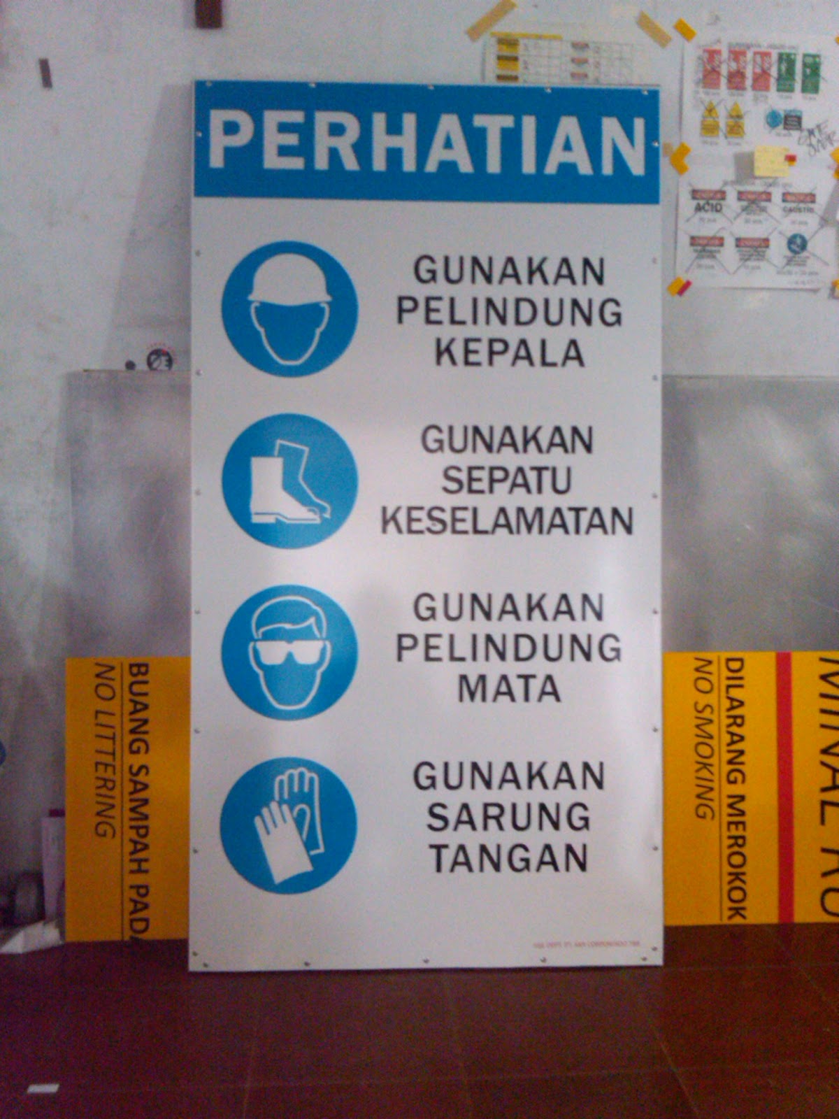 KUMPULAN GAMBAR RAMBU SAFETY SIGN - PT. AKR - RAMBU SAFETY SIGN & HURUF ...