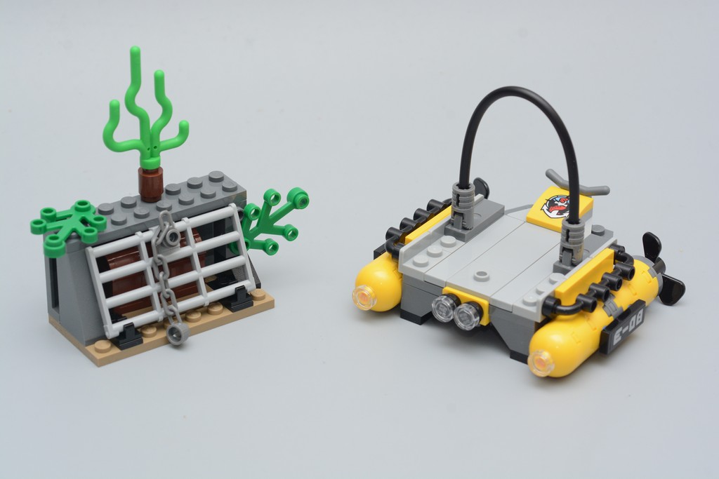 Lego 60096 Deep Sea Operation Base 深海探險指揮基地 開箱報告 - 魯蛇實驗室