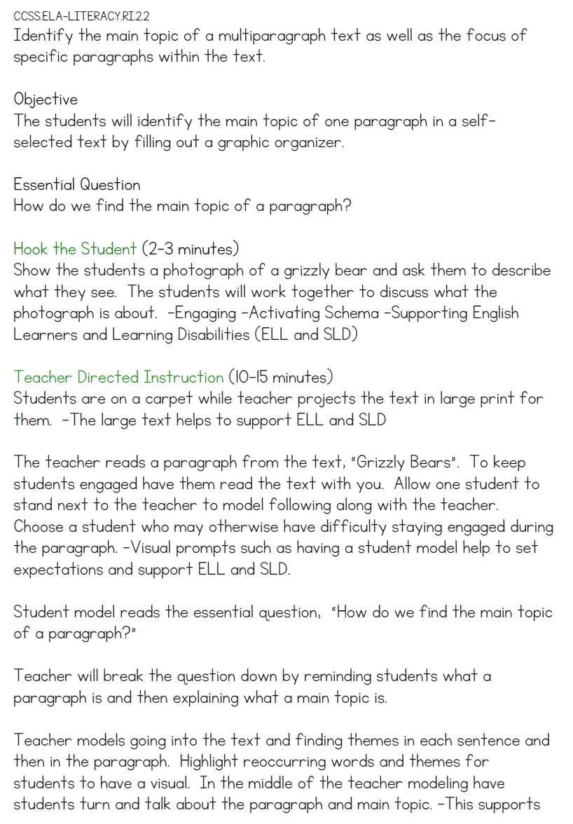 Learning Lessons With Amy Labrasciano: Surviving Formal Observations