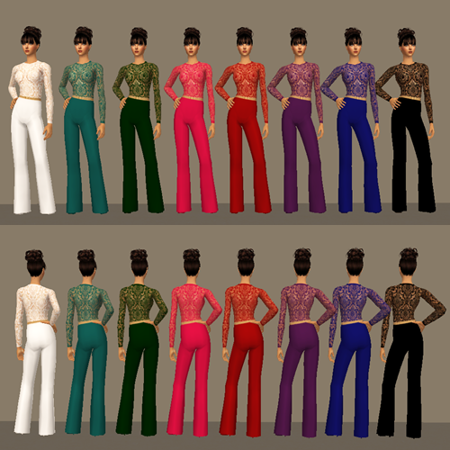 Your Style Sims: Jumpsuit for The Sims 2